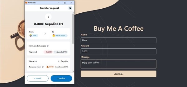 How to build a Web3 application with React, Vite, and Ethers.js